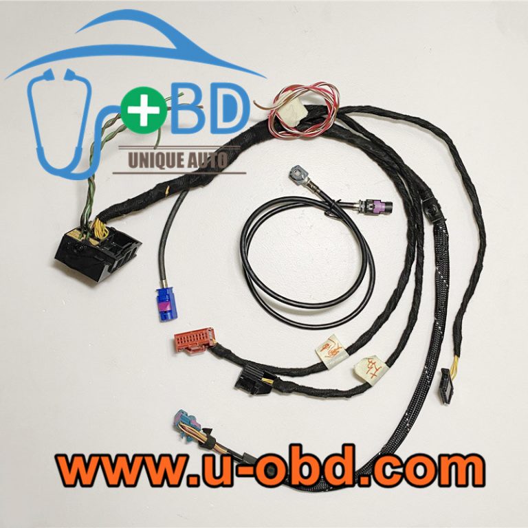 Volkswagen AUDI MiB on bench test platform harness