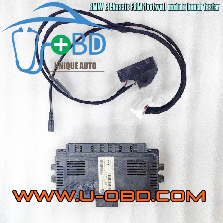 BMW E Series car footwell module FRM bench tester