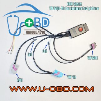 AUDI Cluster VOLKSWAGEN MQB 4th Gen dashboard key learning test bench