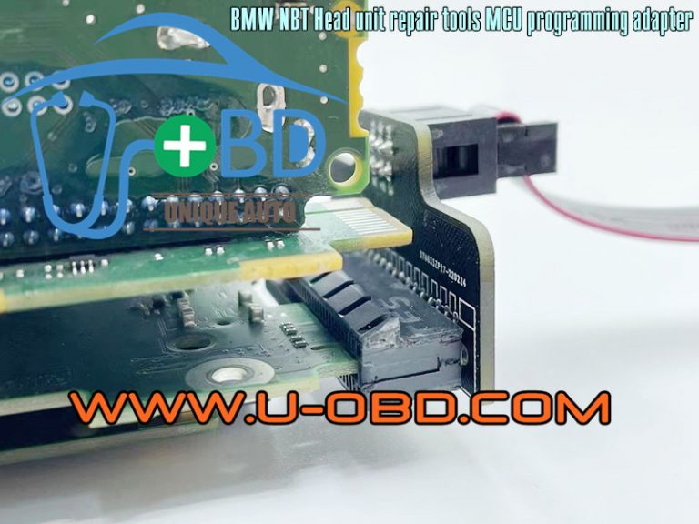 BMW NBT Headunit repair tools MCU MEGA169P chip on board programming ...