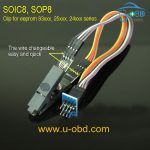 SOIC8 SOP8 Clip adapter For EEPROM 93CXX / 25CXX / 24CXX