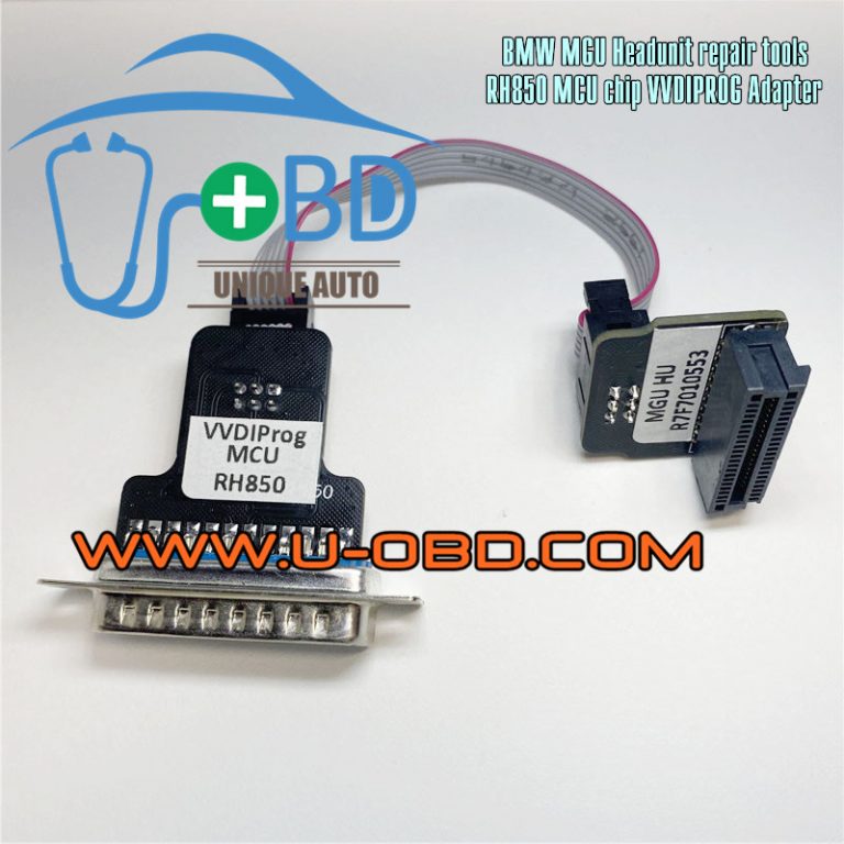 BMW MGU Headunit repair tools RH850 MCU Chip on board programming ...