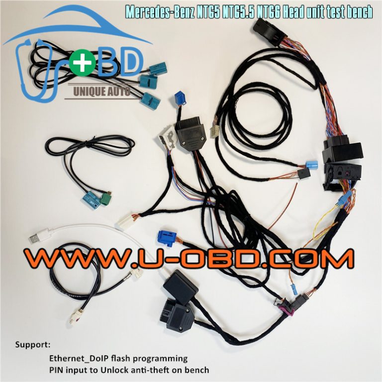 Mercedes-Benz HU5 HU55 HU6 Head unit NTG5 NTG5.5 NTG6 Combined test bench