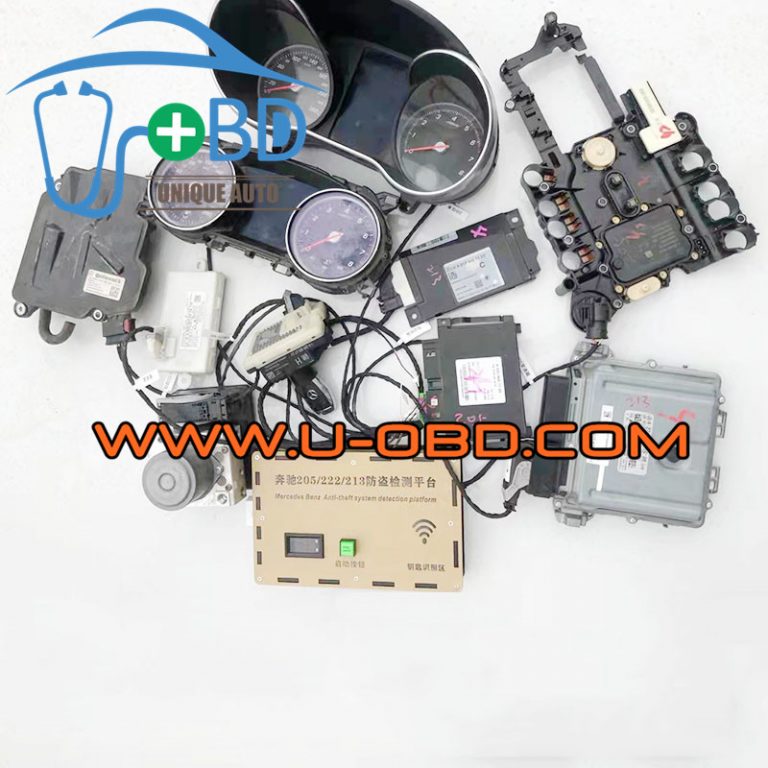 BMW FEM BDC key programming harness DME EGS TCM test platform