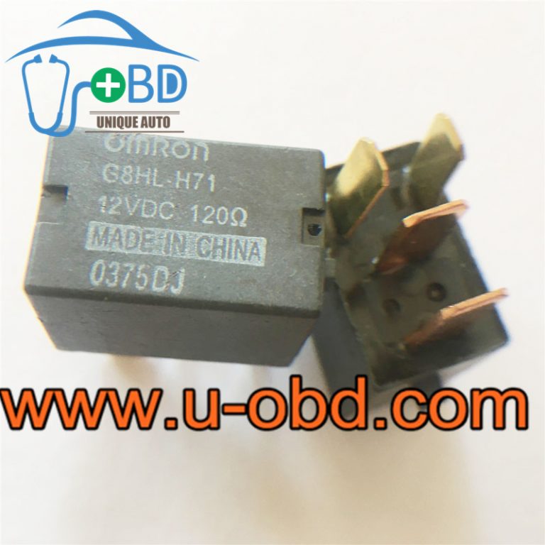 G8HL-H71 12VDC Commonly used relays for HONDA air-conditioner 4 PIN
