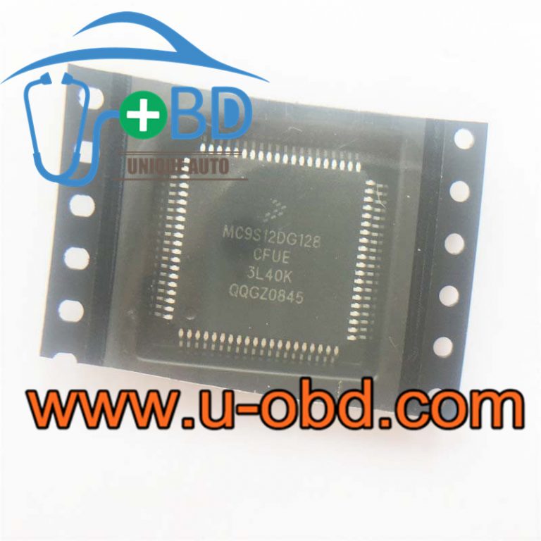 MC9S12DG128CFU 3L40K Audi A6 J518 module vulnerable CPU