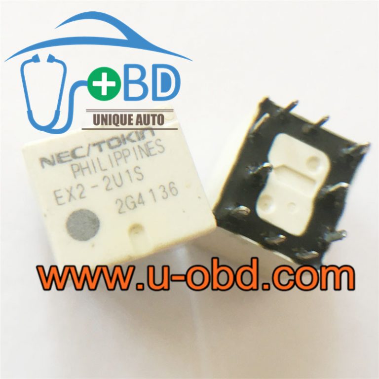 EX2-2U1S Automotive commonly used NEC relays 10 PIN 2 PCS/ lot