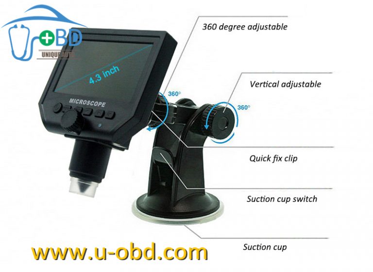 Circuit board repair high definition digital microscope with screen