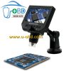 Circuit board repair high definition digital microscope with screen
