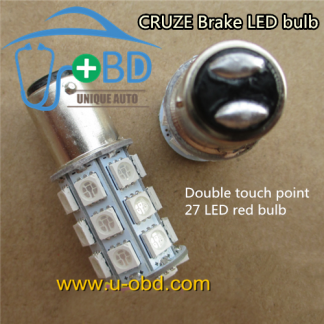 Chevrolet Cruze brake light LED bulb 27 red LED chip