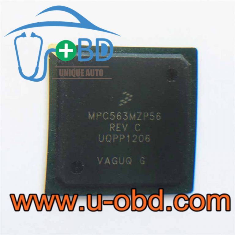 MPC563MZP56 Widely used vulnerable MCU chip for Bosch ECU