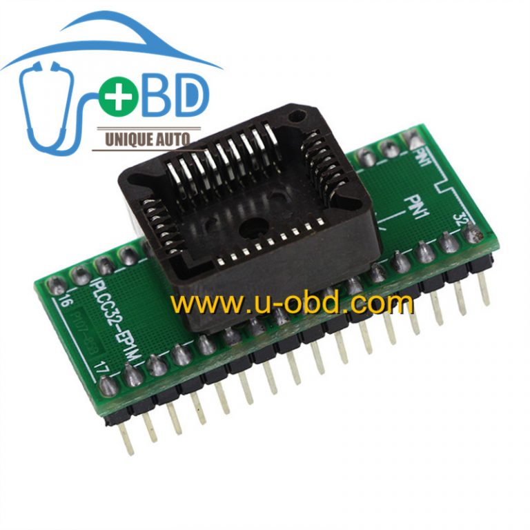 PLCC32 packaging chip convert to DIP32 socket and adapter