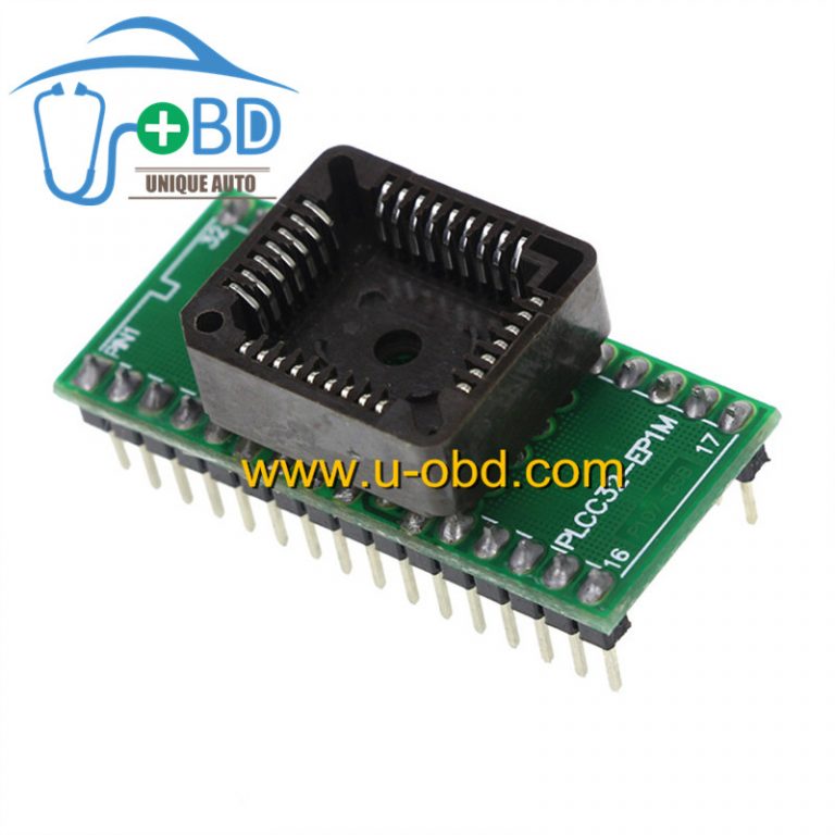PLCC32 packaging chip convert to DIP32 socket and adapter