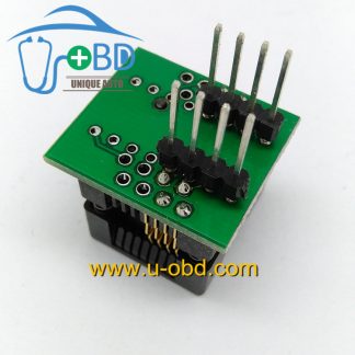 Widely used automotive SOIC8 EEPROM adapter socket gold plating