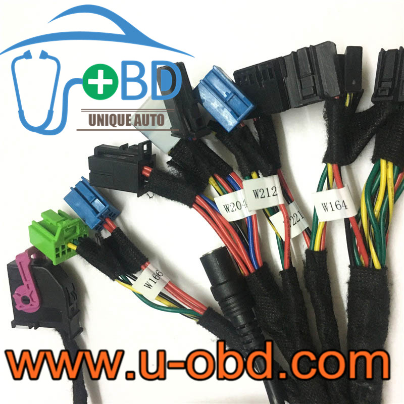 Mercedes Benz Key adaption harness ESZ ESL bench simulator test cables ...