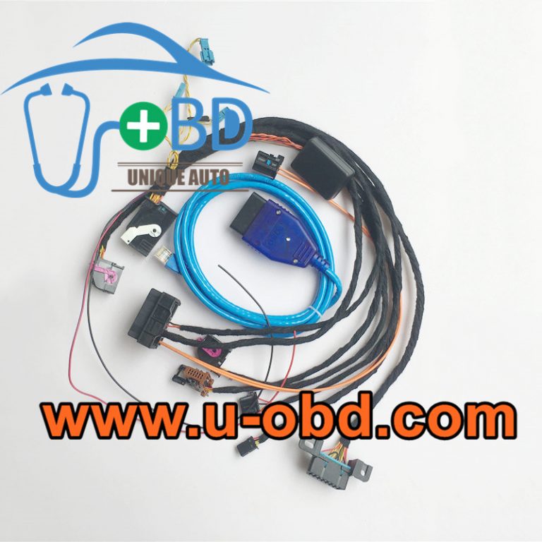 BMW E Chassis F Chassis CCC CIC NBT EVO head unit on bench test platform