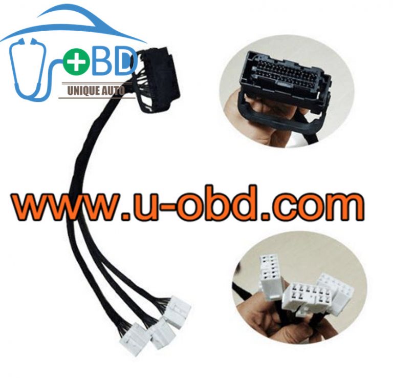 BMW FEM BDC key programming harness DME EGS TCM test platform