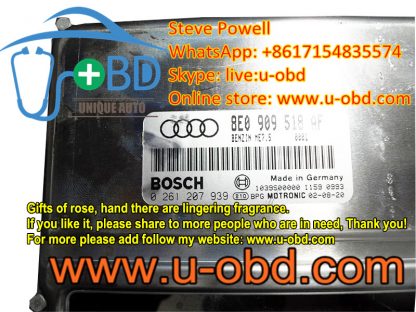 AUDI A4 TT VOLKSWAGEN PASSAT GOLF BEETLE JETTA 1.8T BOSCH ME7.5 ECU ...
