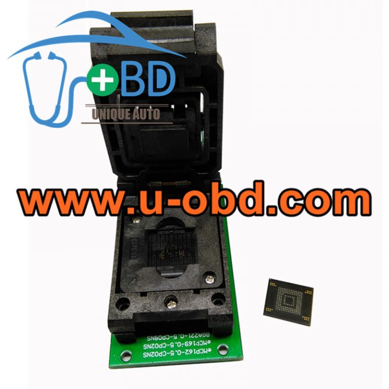 BGA153 BGA169 EMMC reading writing sockets SD Interface