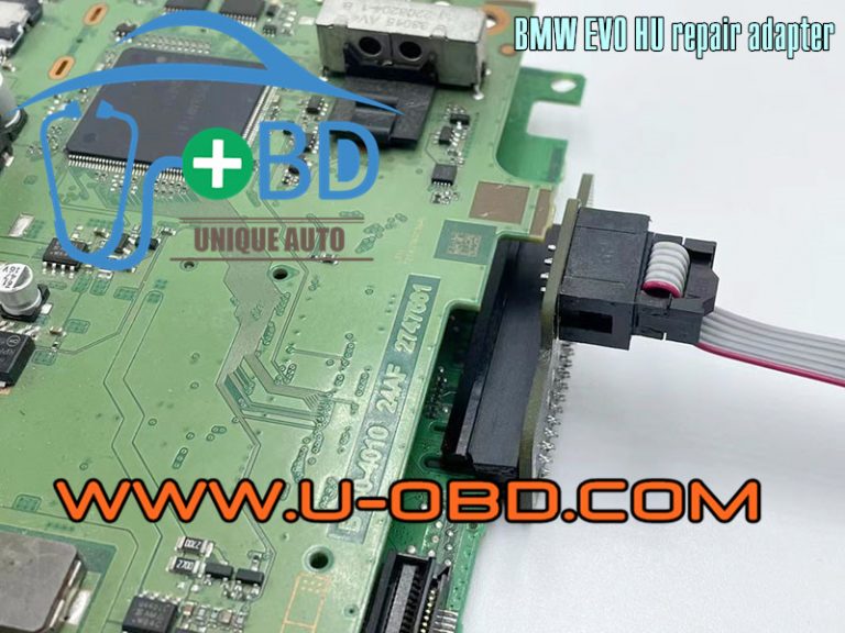 BMW EVO Headunit repair tools CPU programming connector VVDI PROG Adapter