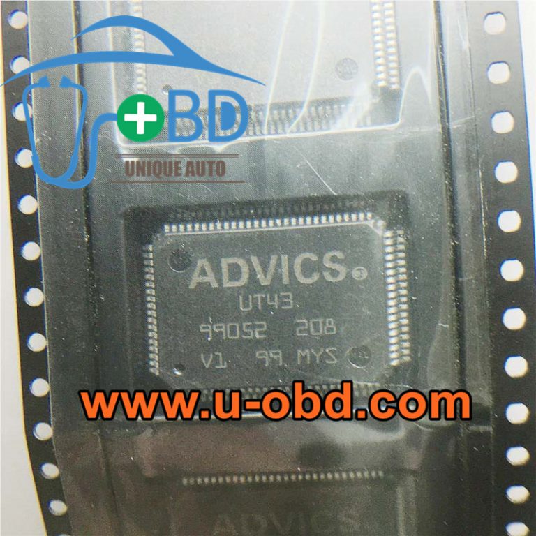 ADVICS UT43 TOYOTA ABS ECU commonly used driver chips