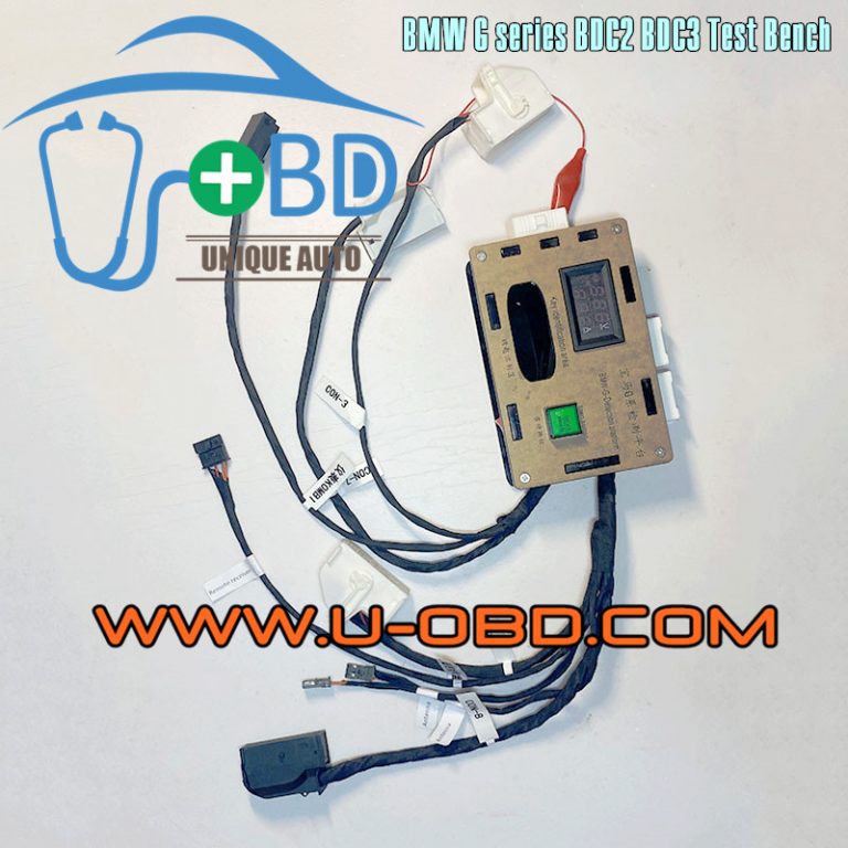 BMW G Series car BDC2 BDC3 Cluster DME EGS TCM Test bench