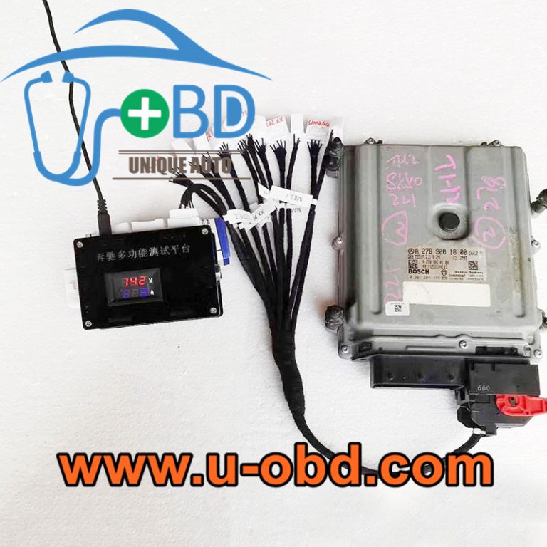 Mercedes Benz Key programming ECU TCU ISM Steering angle FBS4 EIS Test ...