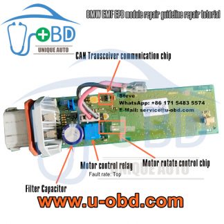 BMW EMF EPB electronic parking brake module repair guide repair solutions